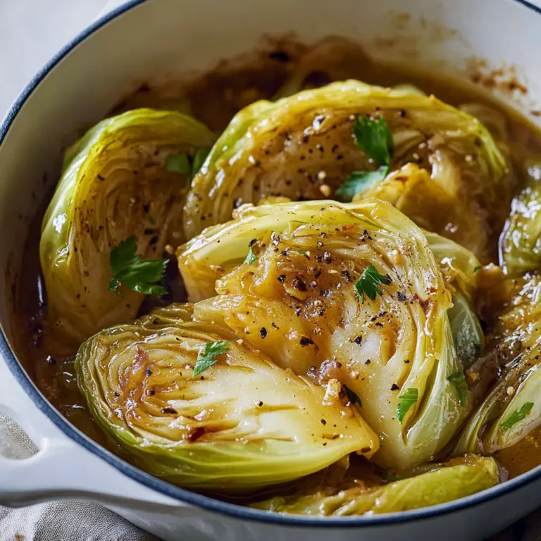 Easy and Delicious Braised Cabbage Recipe