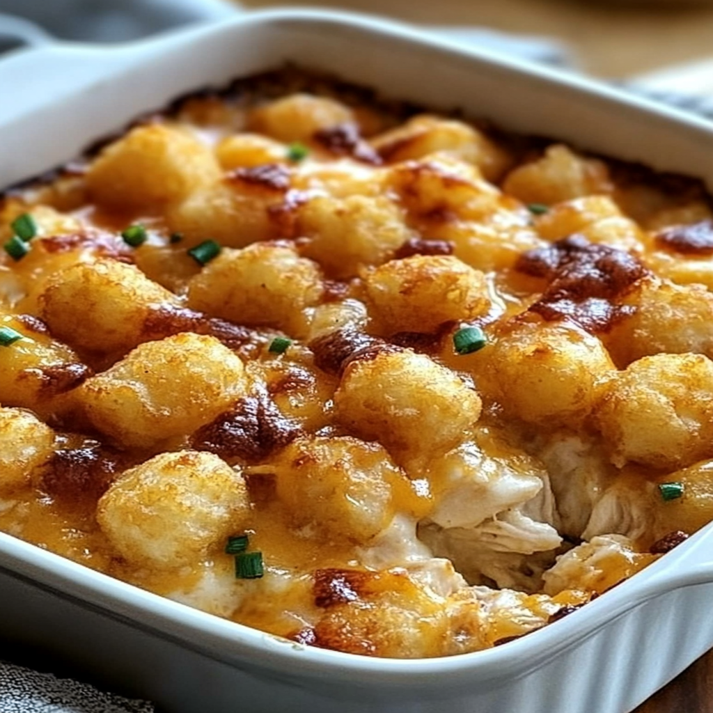 Chicken Tater Tot Casserole