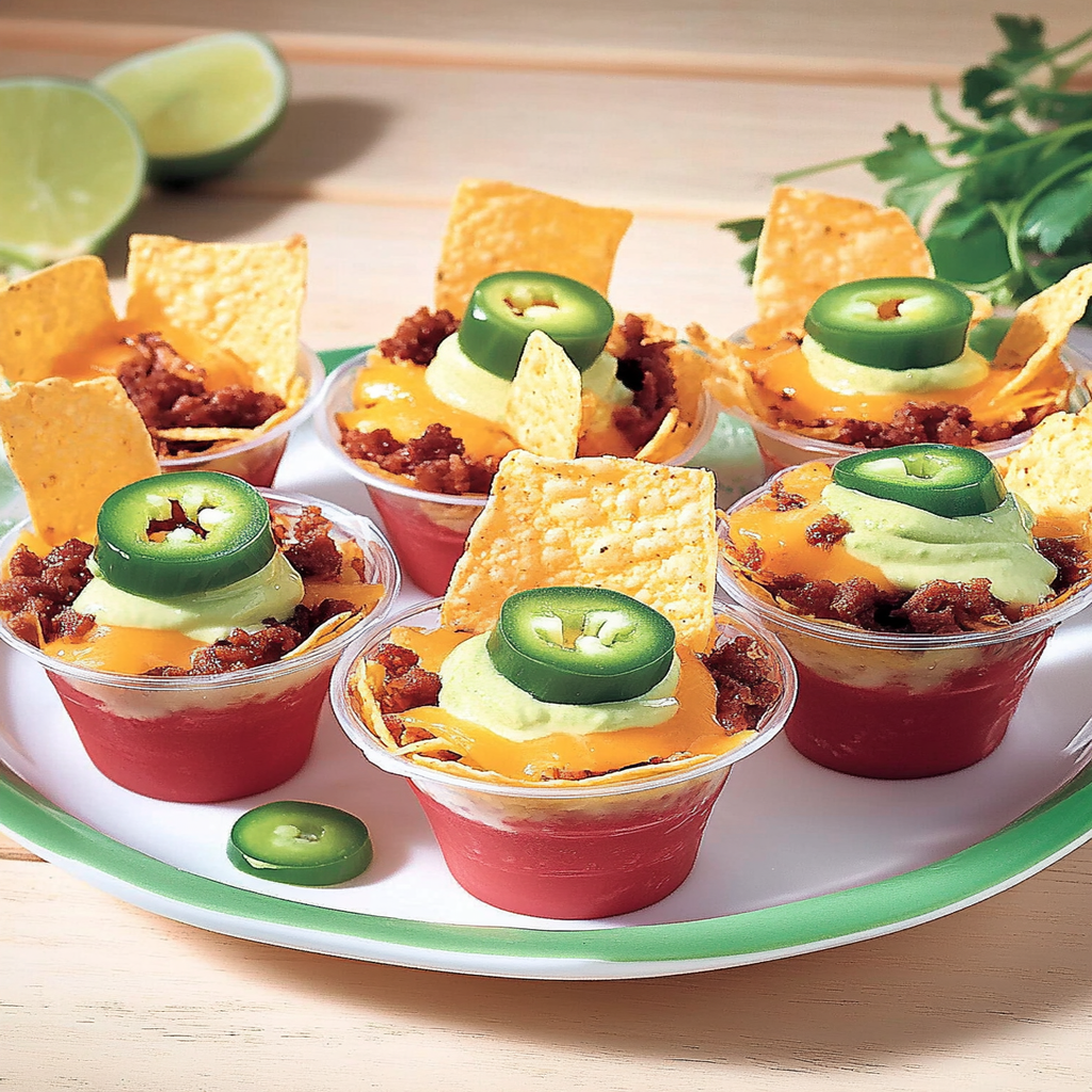Cheesy Nacho Cups – Perfect Pool Party Snacks