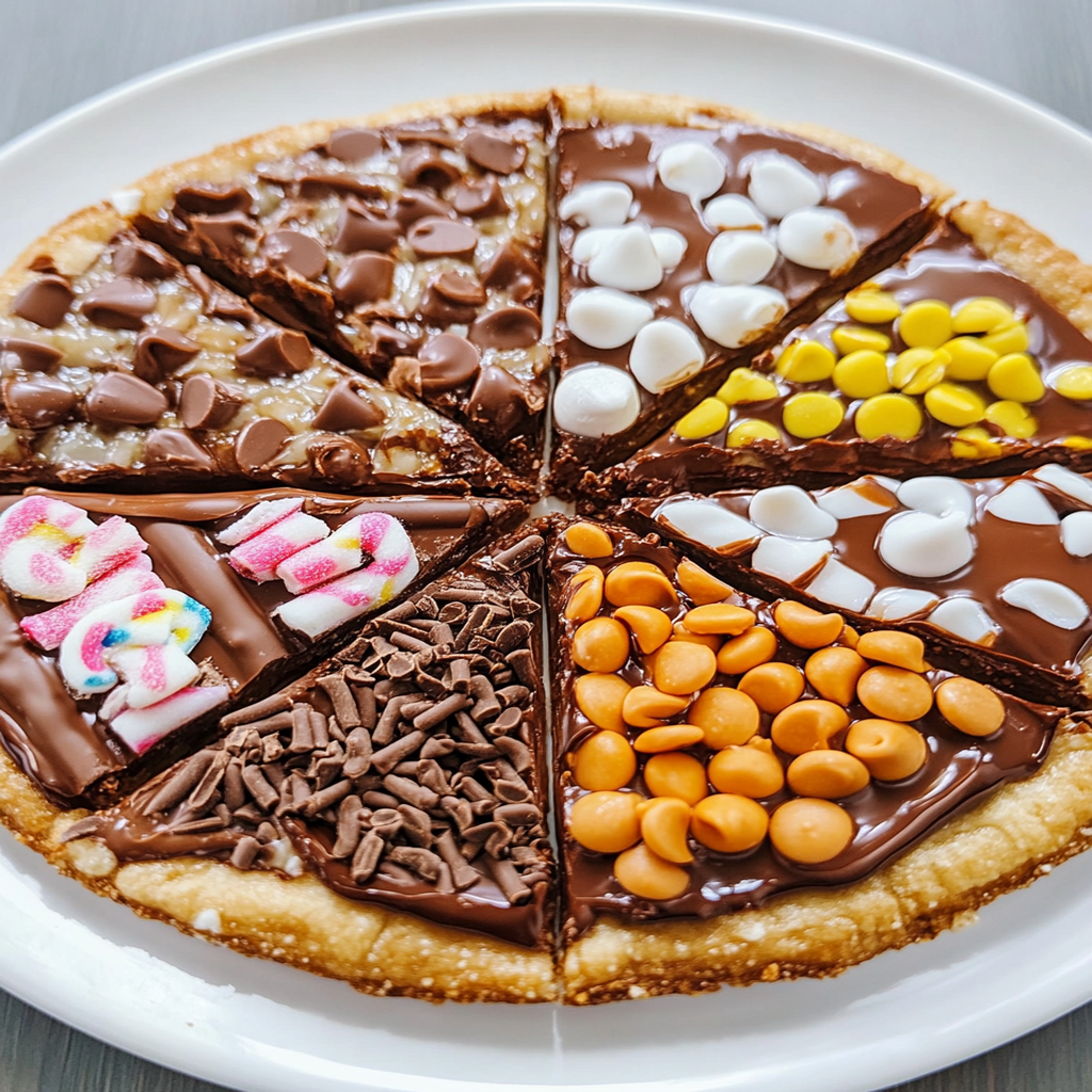 Chocolate Candy Pizza