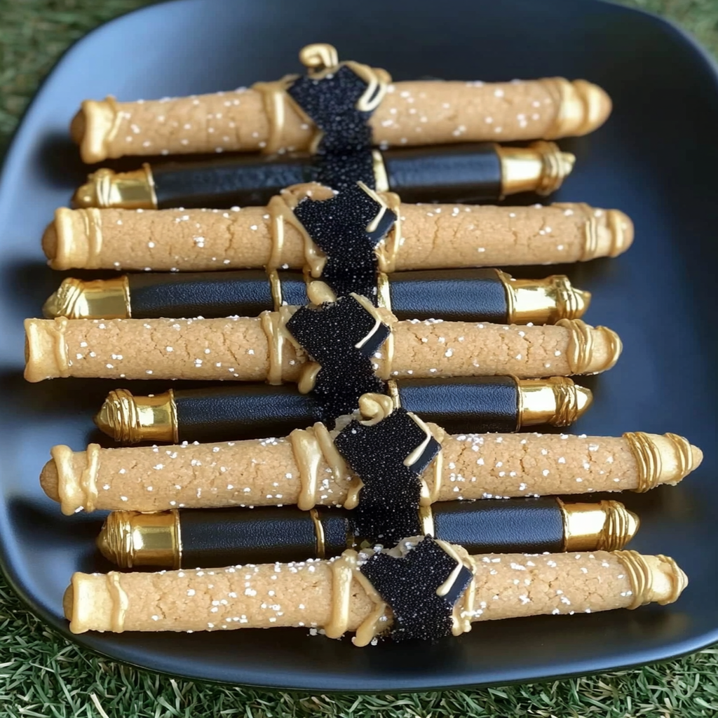 Graduation Cookies Peanut Butter Diploma Rolls