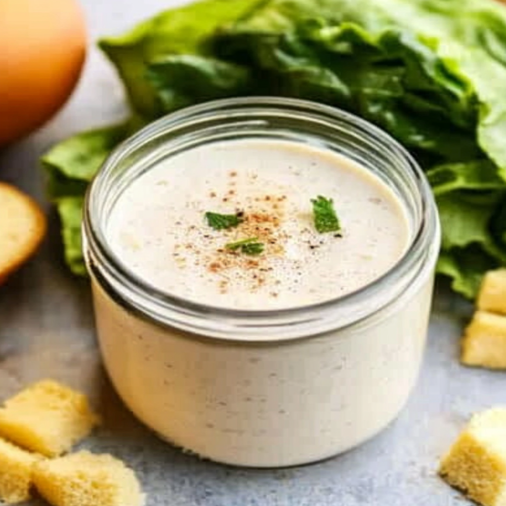 Homemade Caesar Salad Dressing