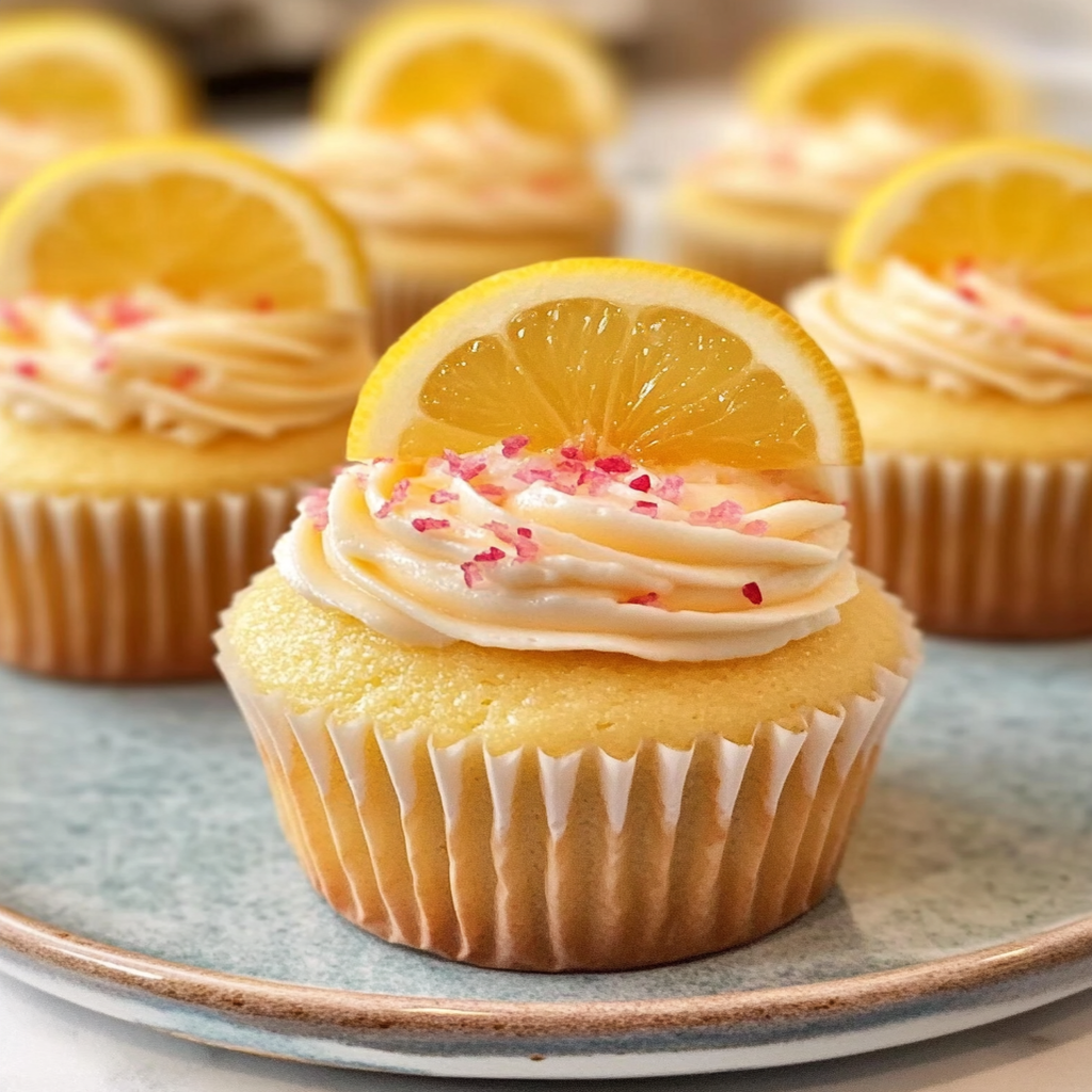 Lemon Zest Summer Cupcakes