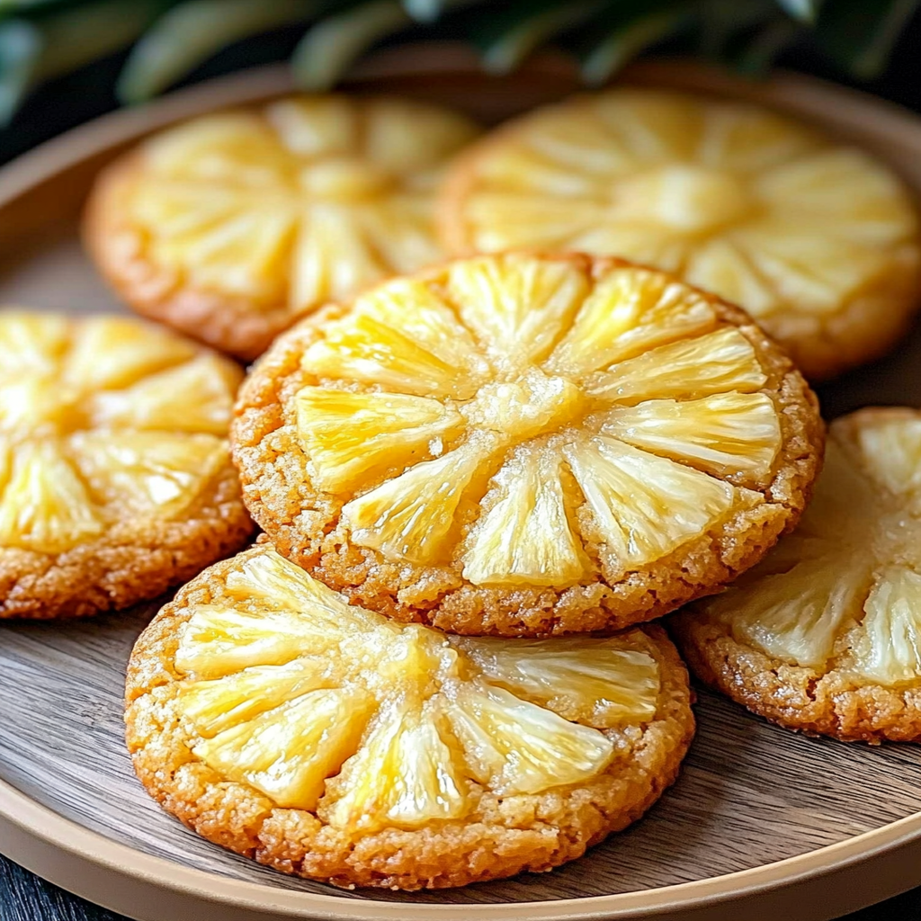 Pineapple Paradise Summer Cookies