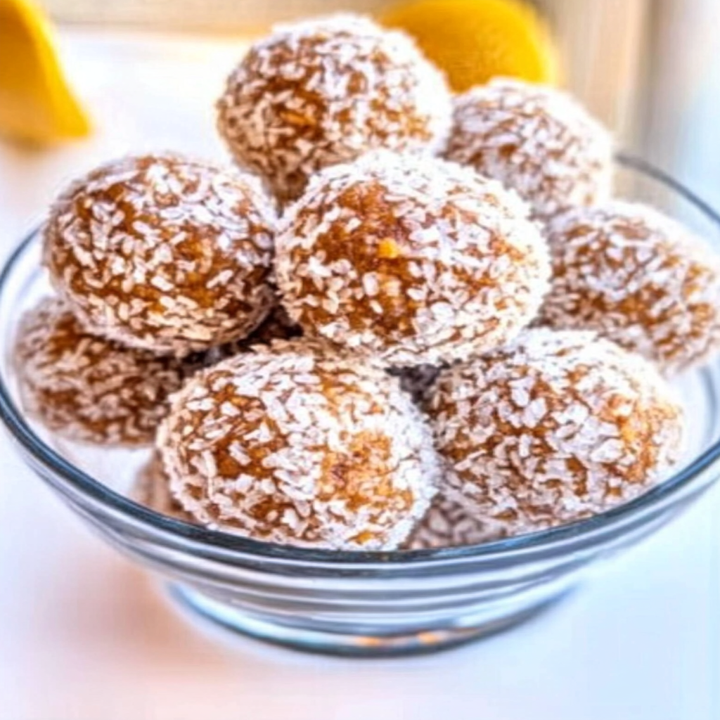 Chewy Apricot Energy Balls