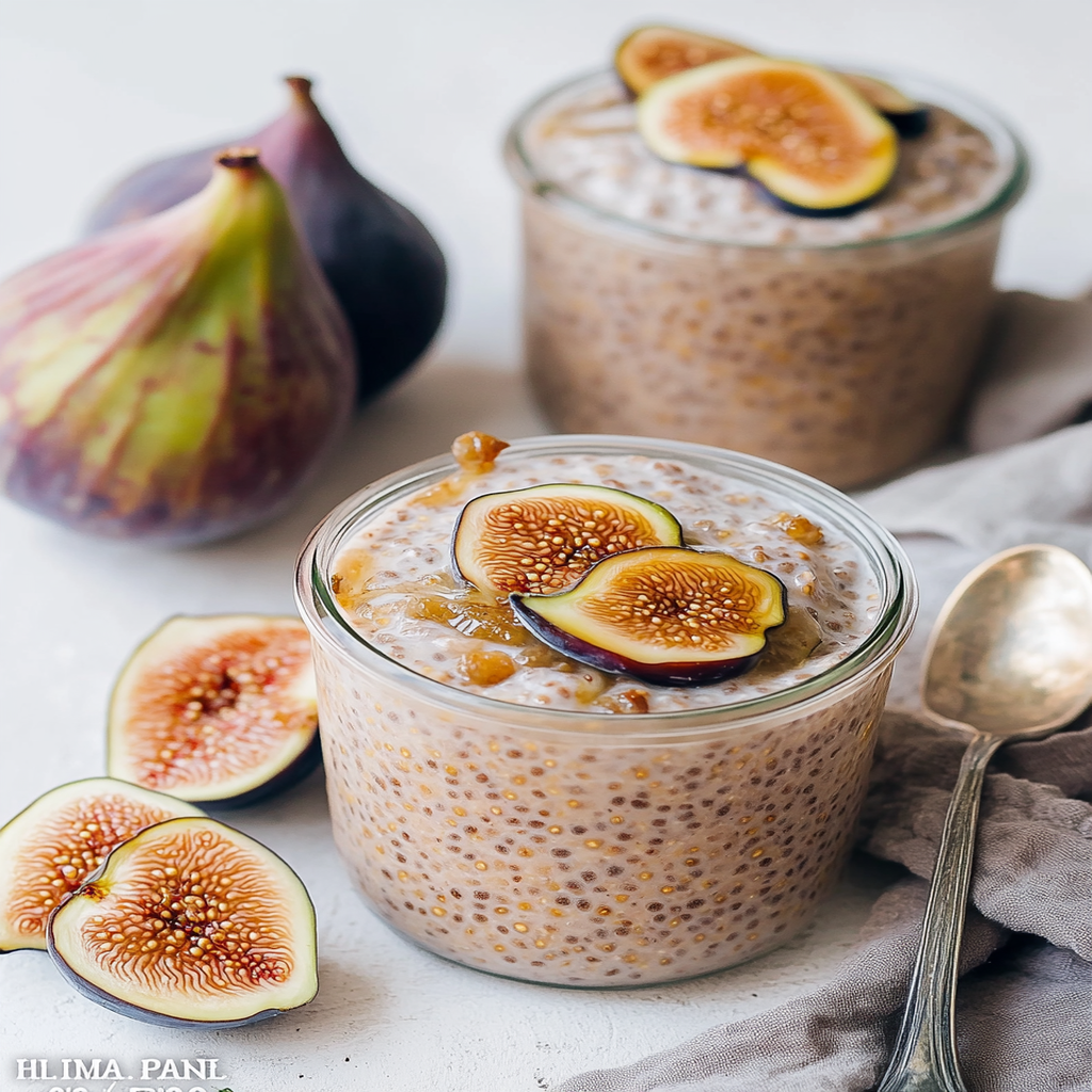 Chia Pudding with Figs and Honey