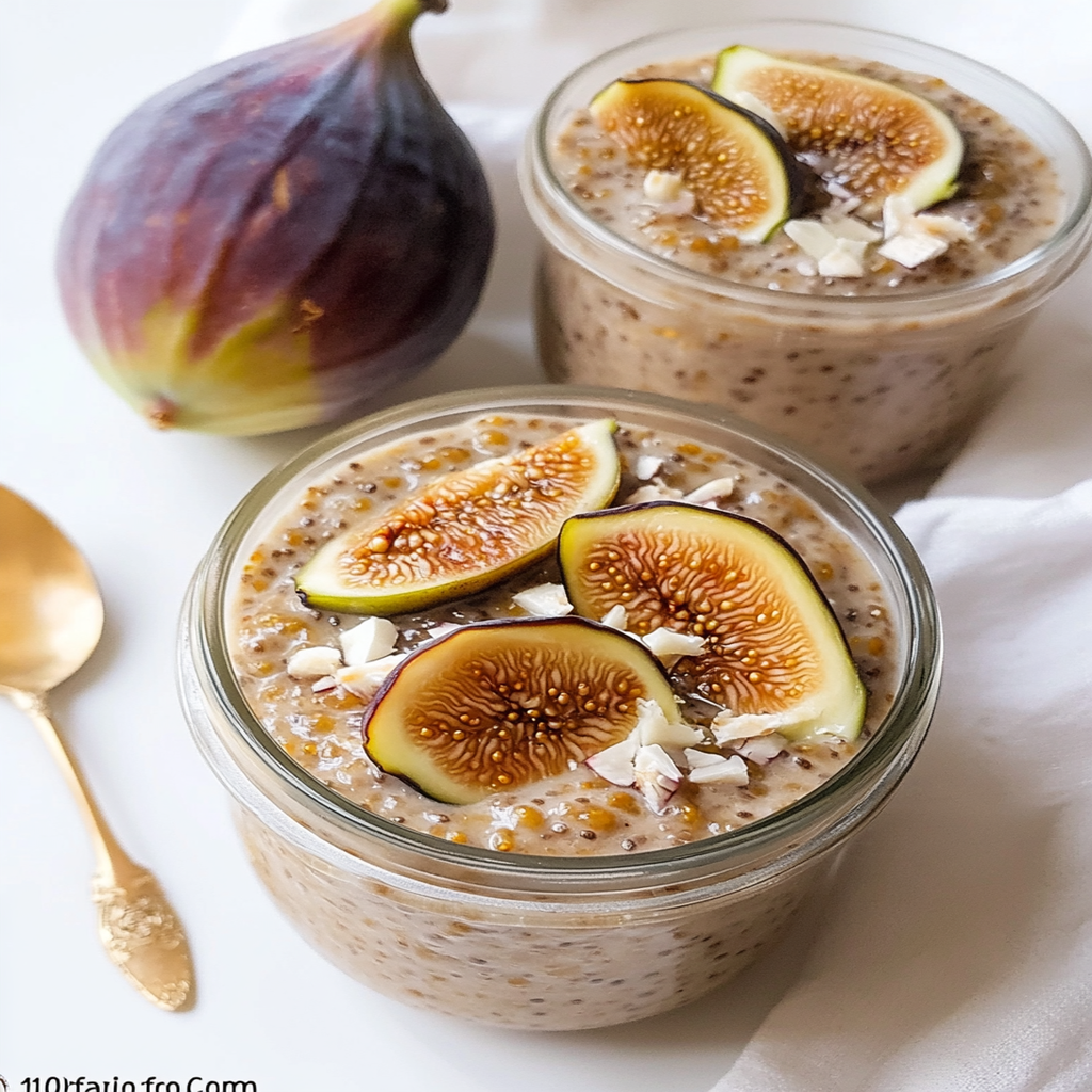 Chia Pudding with Figs and Honey