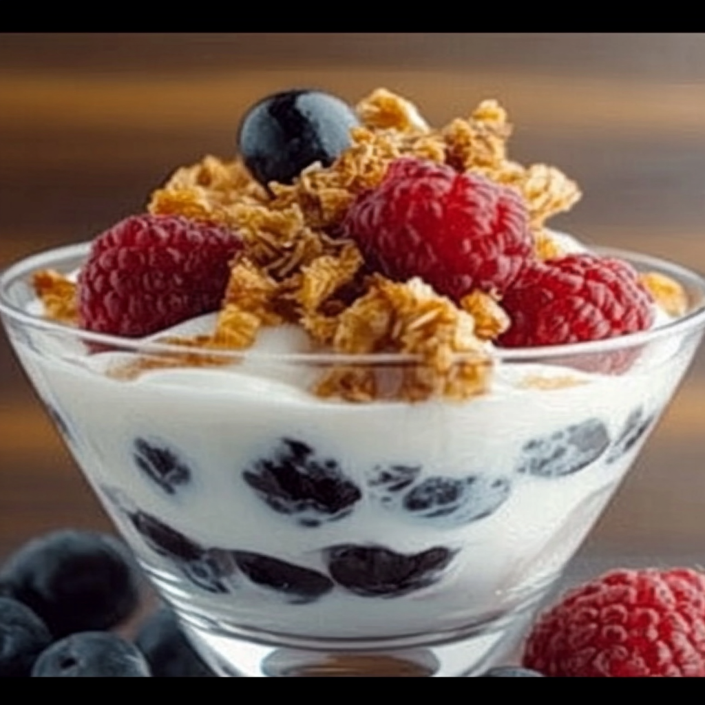 Fruity Yogurt Parfaits – Sweet School Lunch Ideas