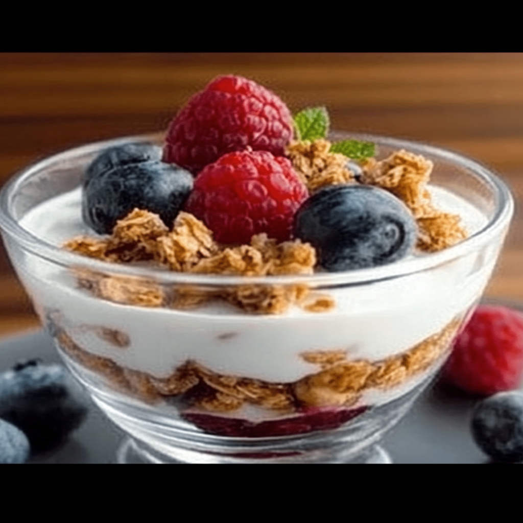 Fruity Yogurt Parfaits – Sweet School Lunch Ideas