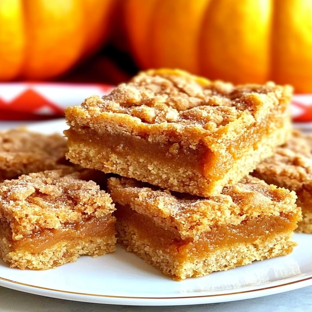 Pumpkin Spice Fall Treats Bars