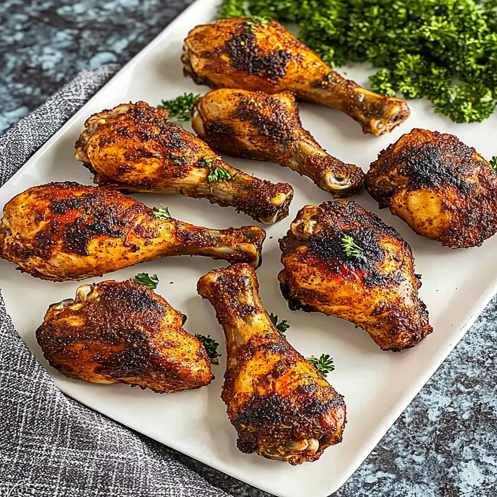 Cajun-Spiced Chicken Legs