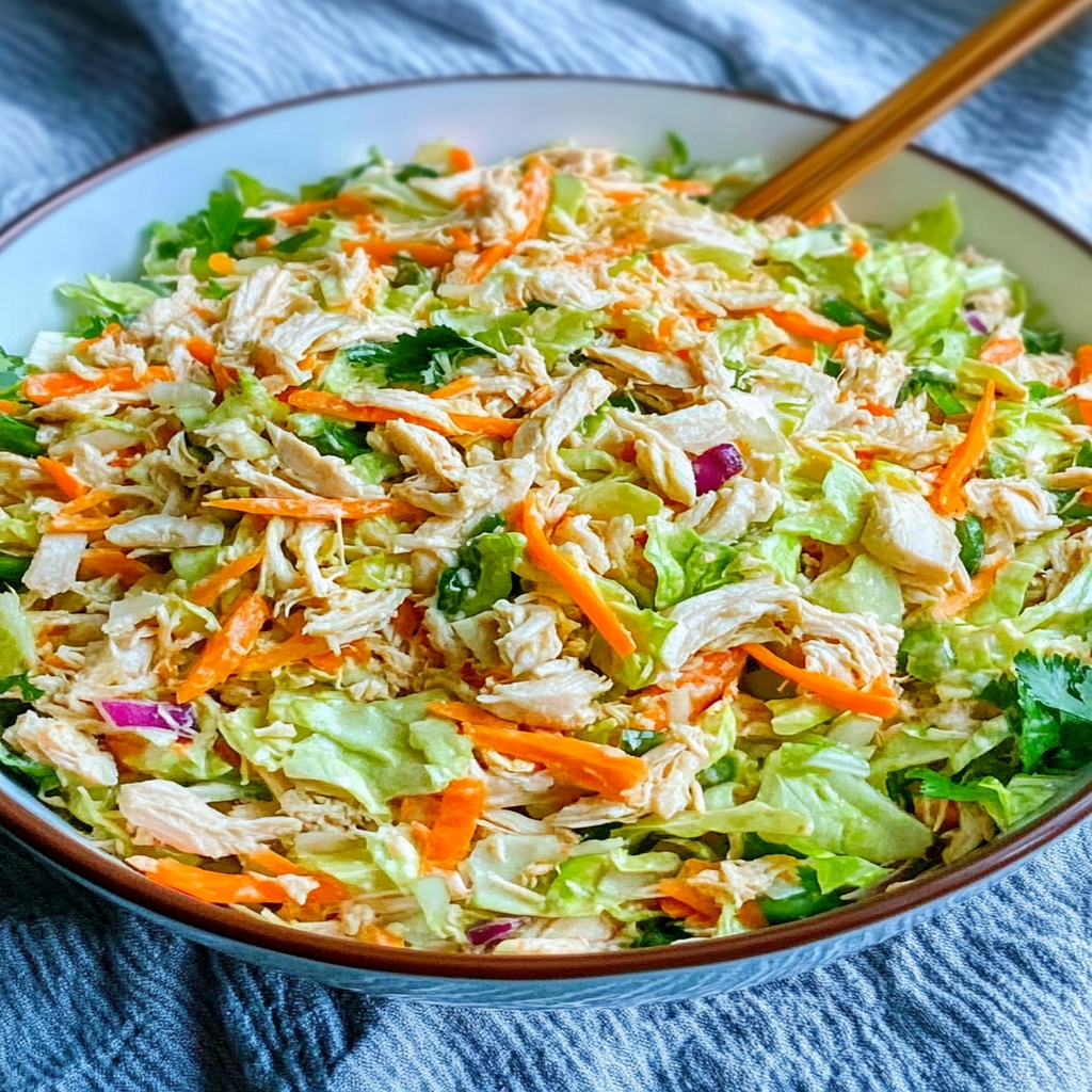 Deliciously Easy Chinese Chicken Chopped Salad