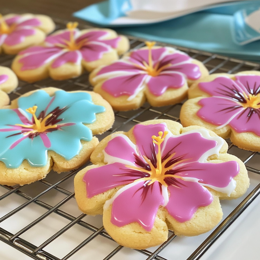 Hibiscus Cookies