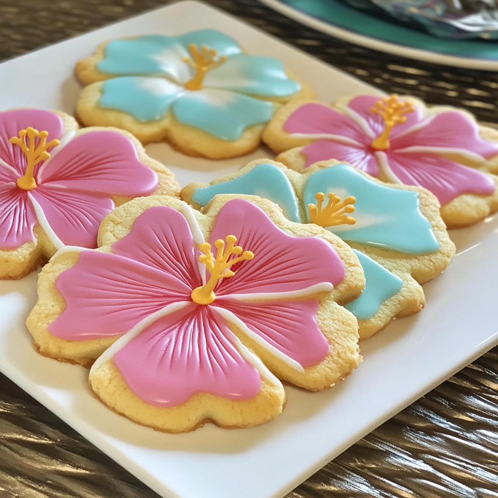 Hibiscus Cookies