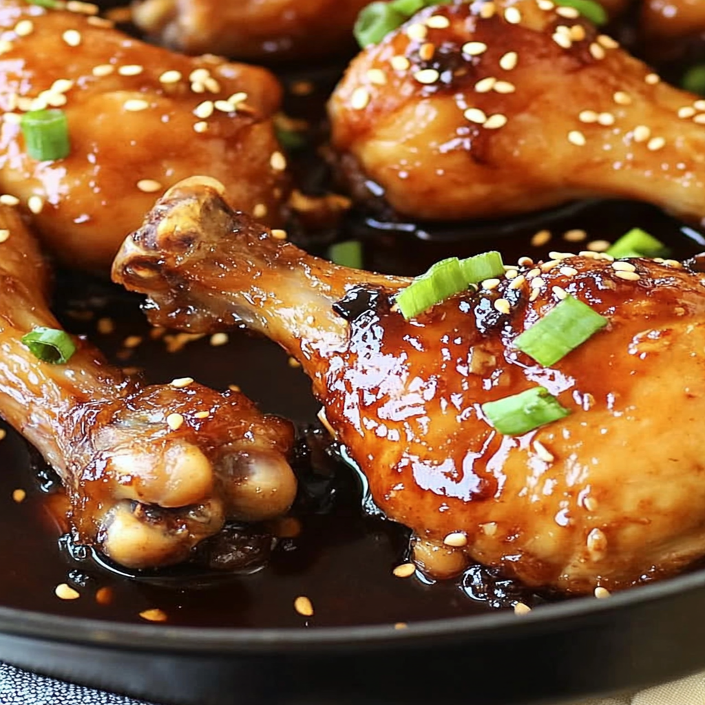 Sticky Asian Chicken Legs