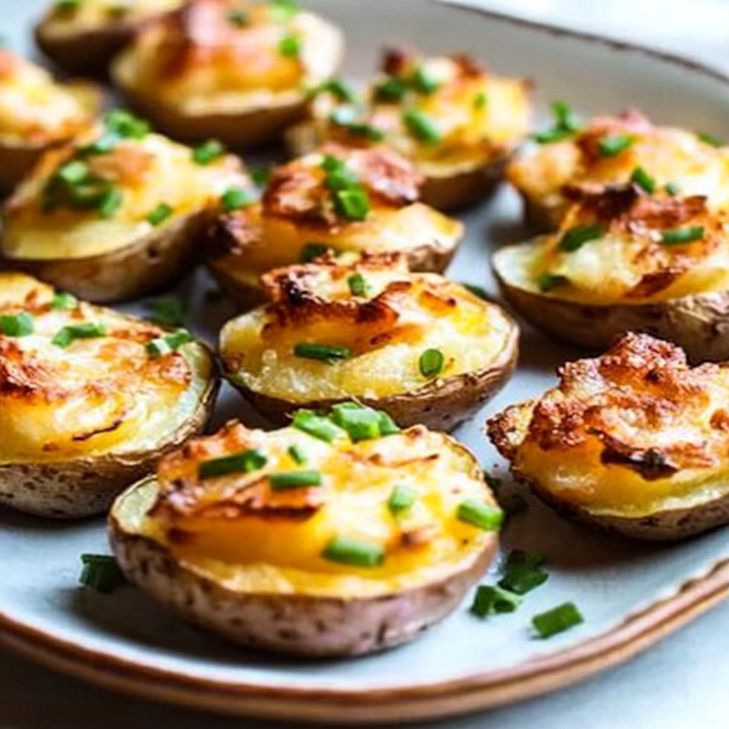 Twice-Baked Mini Potatoes