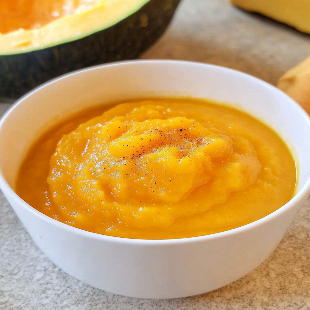 Pureed Butternut Squash Soup