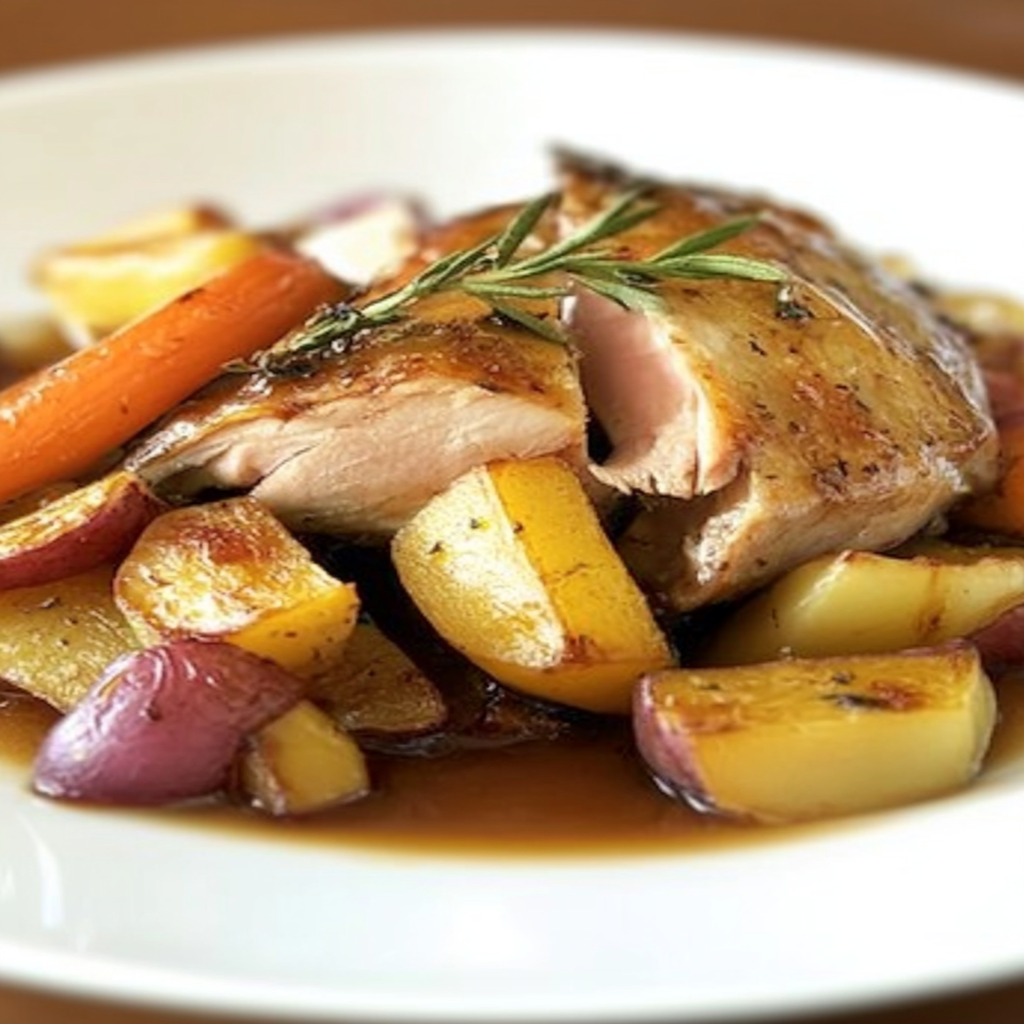 One-Pot Pheasant with Root Vegetables
