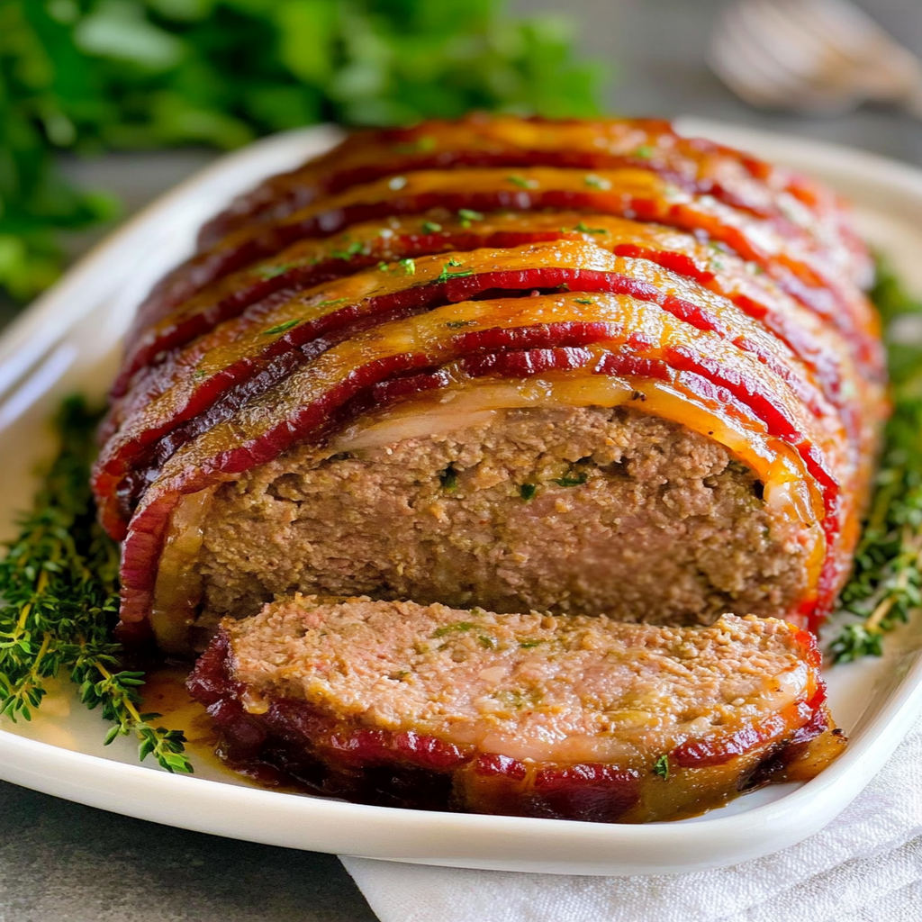 Bacon Wrapped Meatloaf