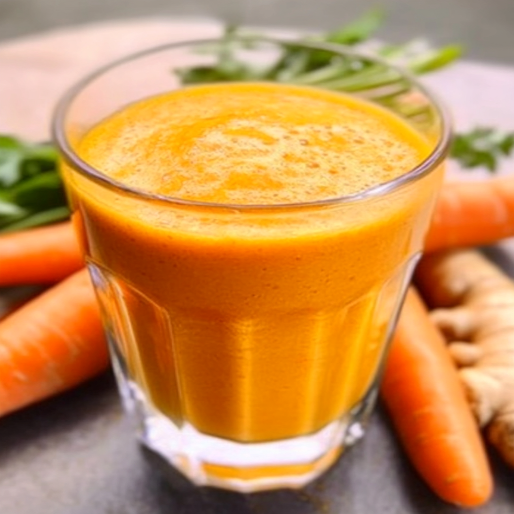 Carrot Smoothie with Ginger