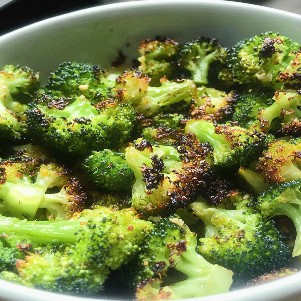 Easy Roasted Broccoli Recipe with Garlic and Lemon