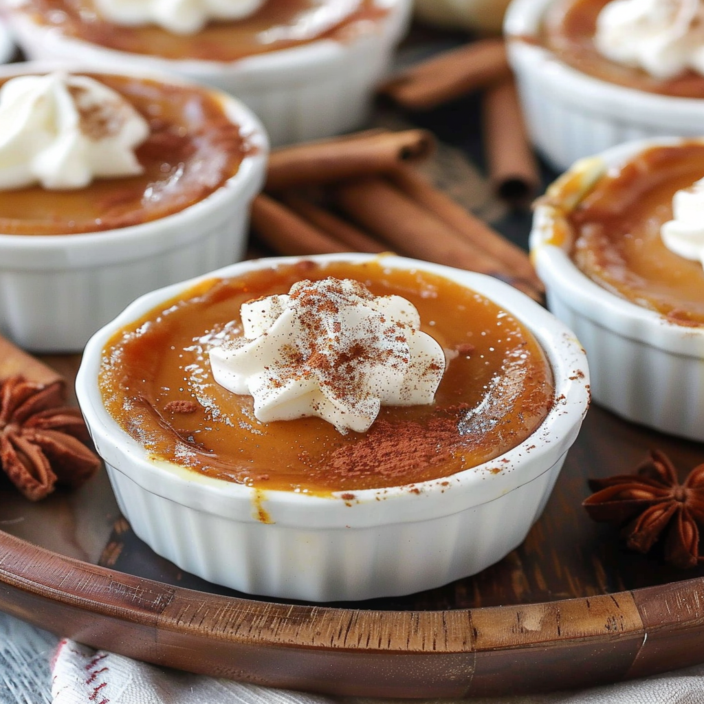Pumpkin Custard Cups