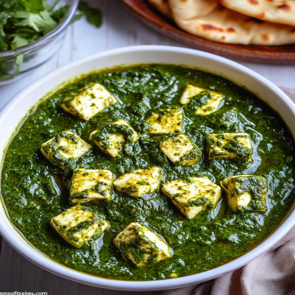 Indian Spinach Recipe – Authentic Palak Paneer