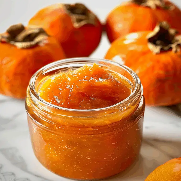 Persimmon Jam