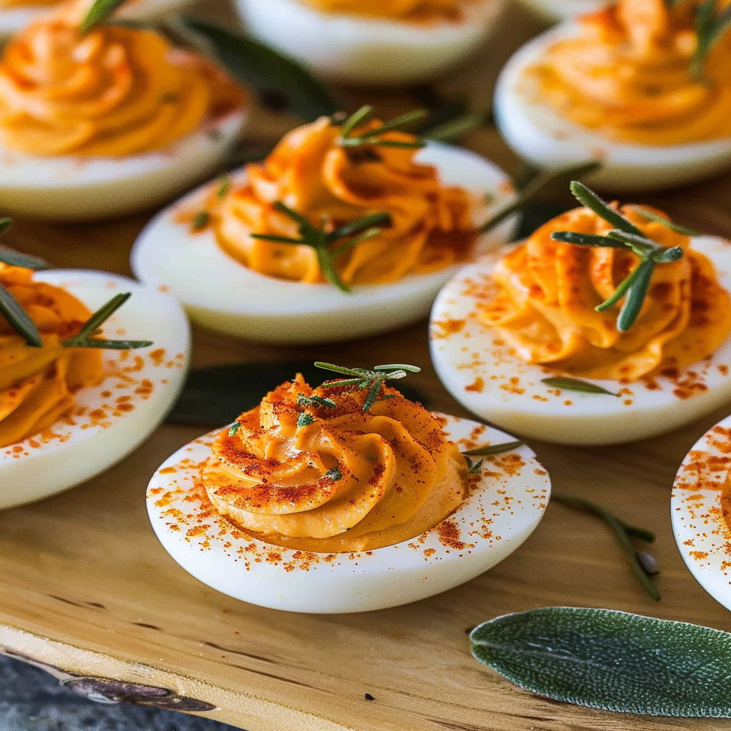 Deviled Eggs with Smoked Paprika