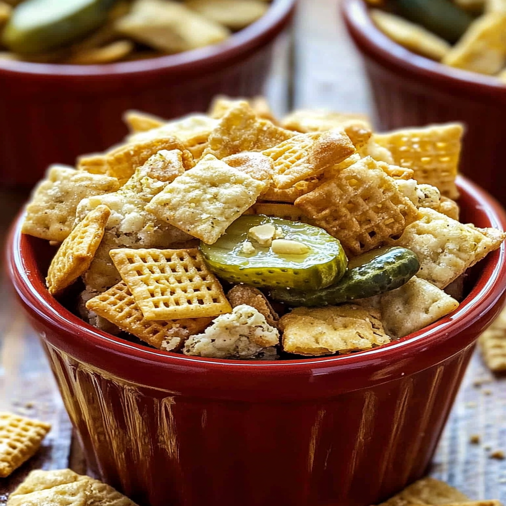 Dill Pickle Chex Mix
