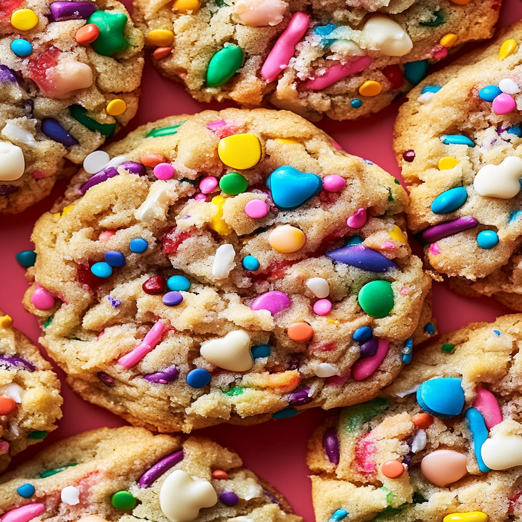 Rainbow Rave Cookies