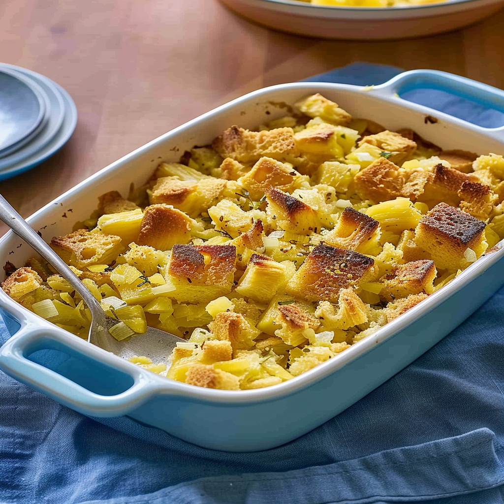 Thanksgiving Pineapple Stuffing
