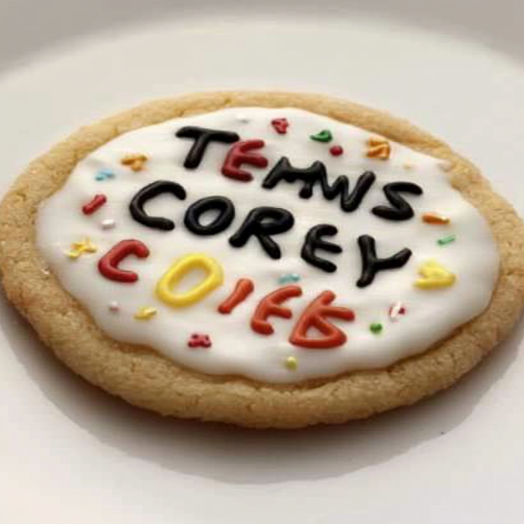 Times Square 2026 Countdown Cookies
