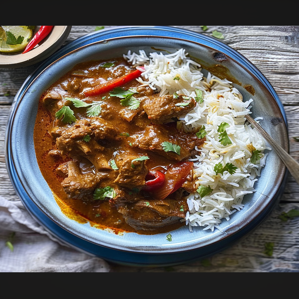 Thanksgiving Slow Cooker Lamb Rogan Josh