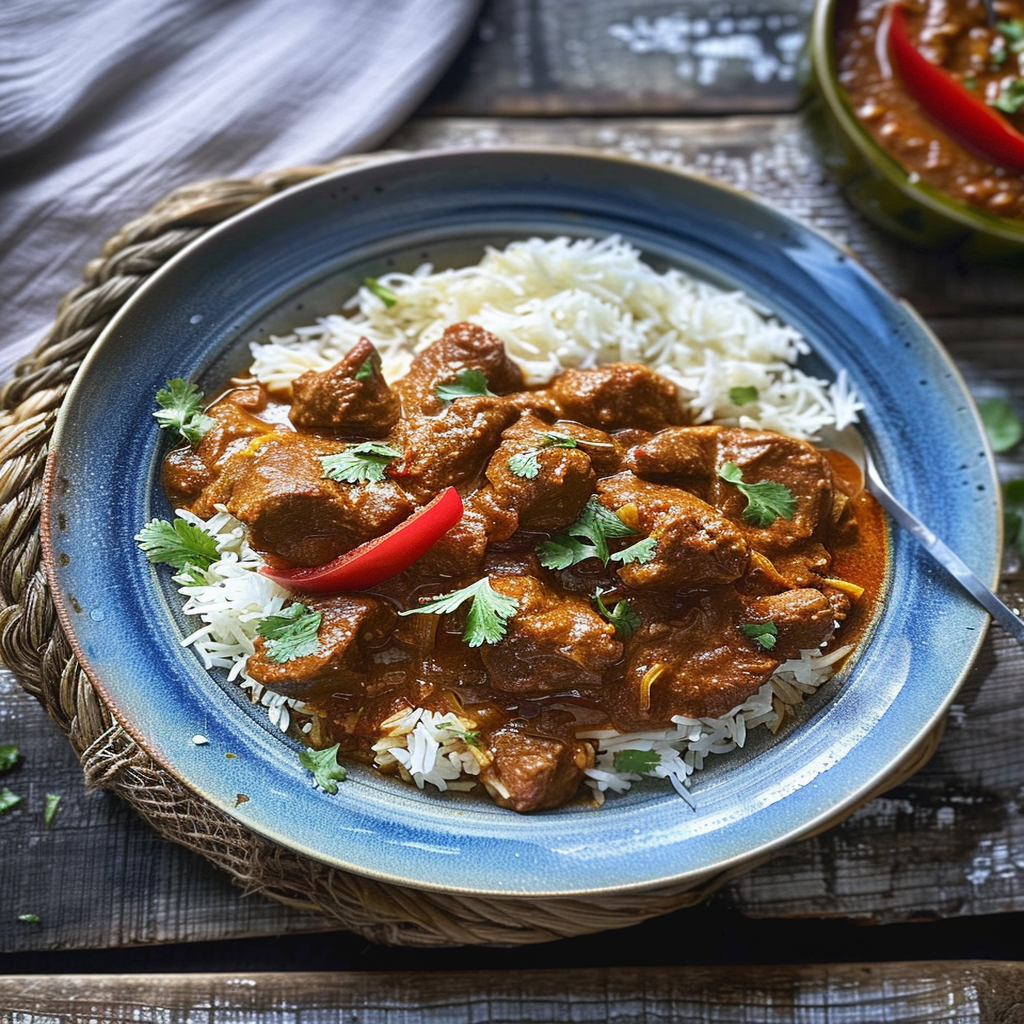Thanksgiving Slow Cooker Lamb Rogan Josh