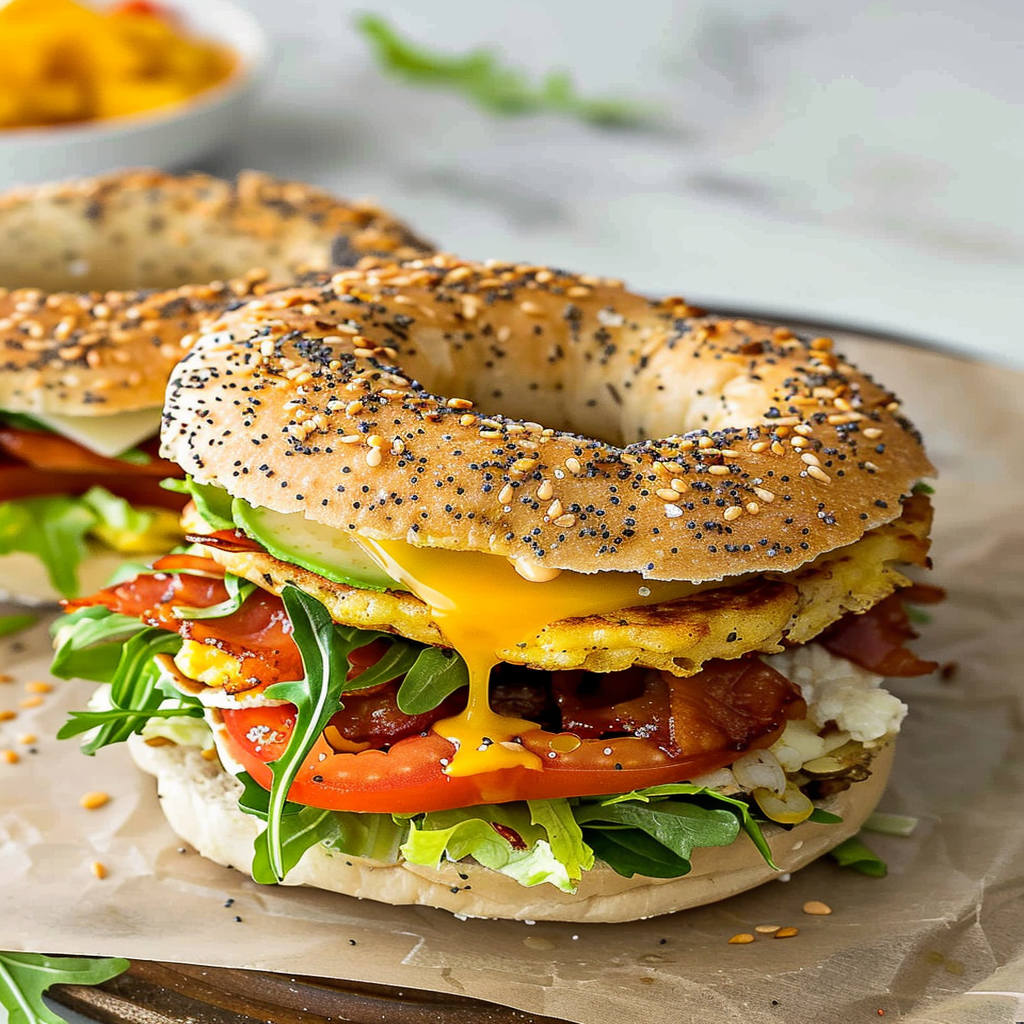 Bagel Breakfast Sandwich