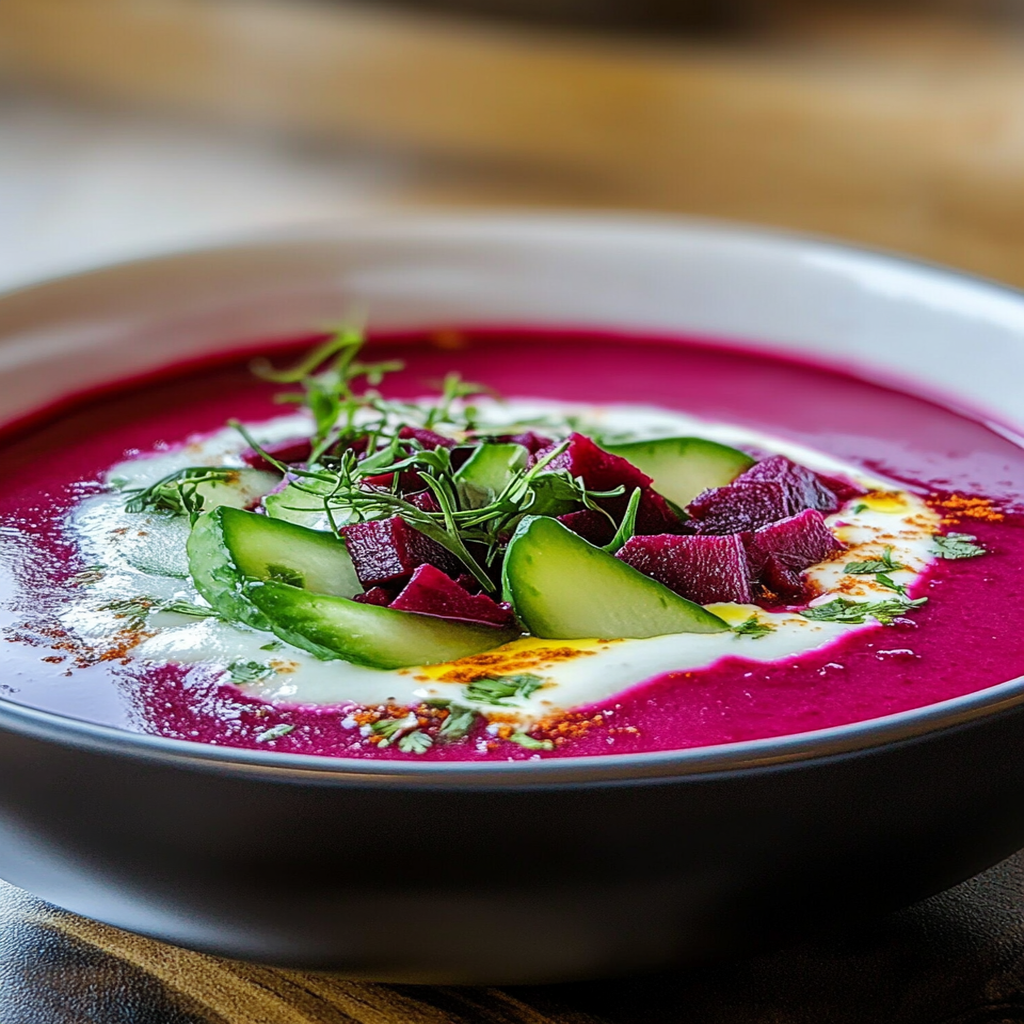 Vibrant Beet Cold Soup