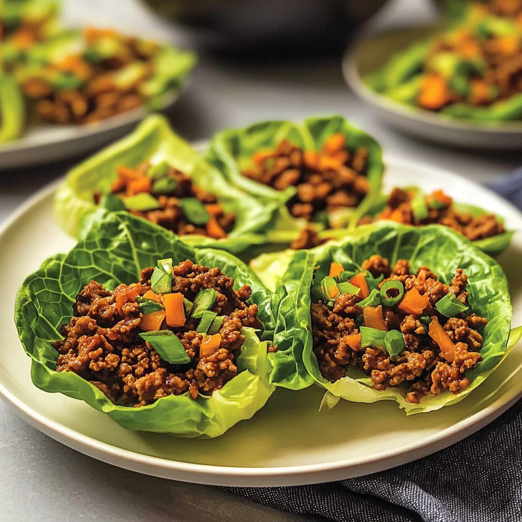 Spicy Beef Lettuce Wraps: Satisfyingly Crisp Delight